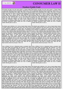Consumer Law II | Jurisprudentia